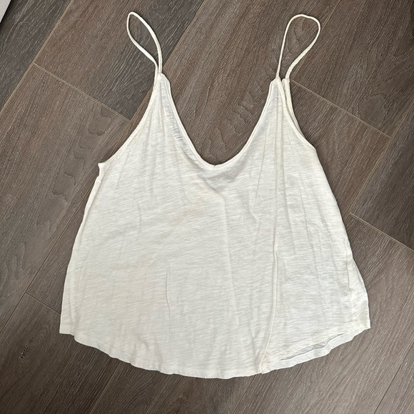 Double Zero | Tops | Basic White Tank | Poshmark